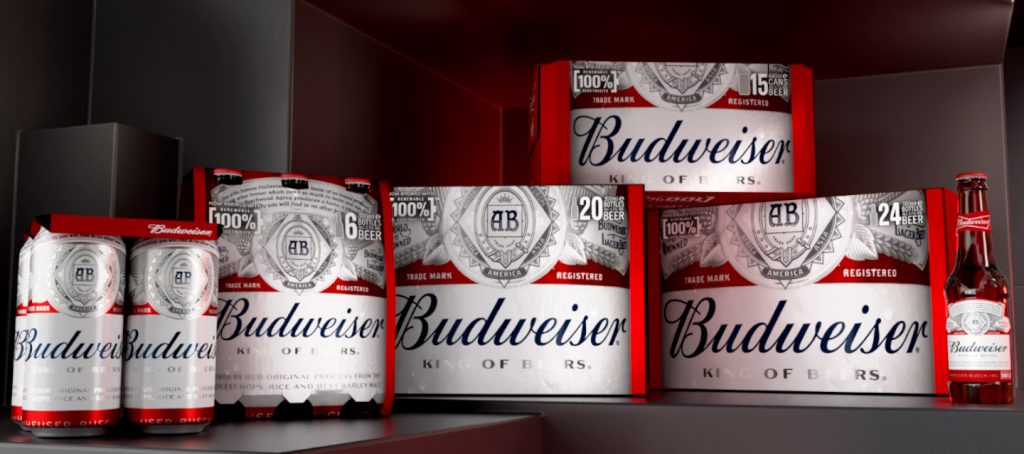Budweiser adaptive design, production and colour management – Aire Global